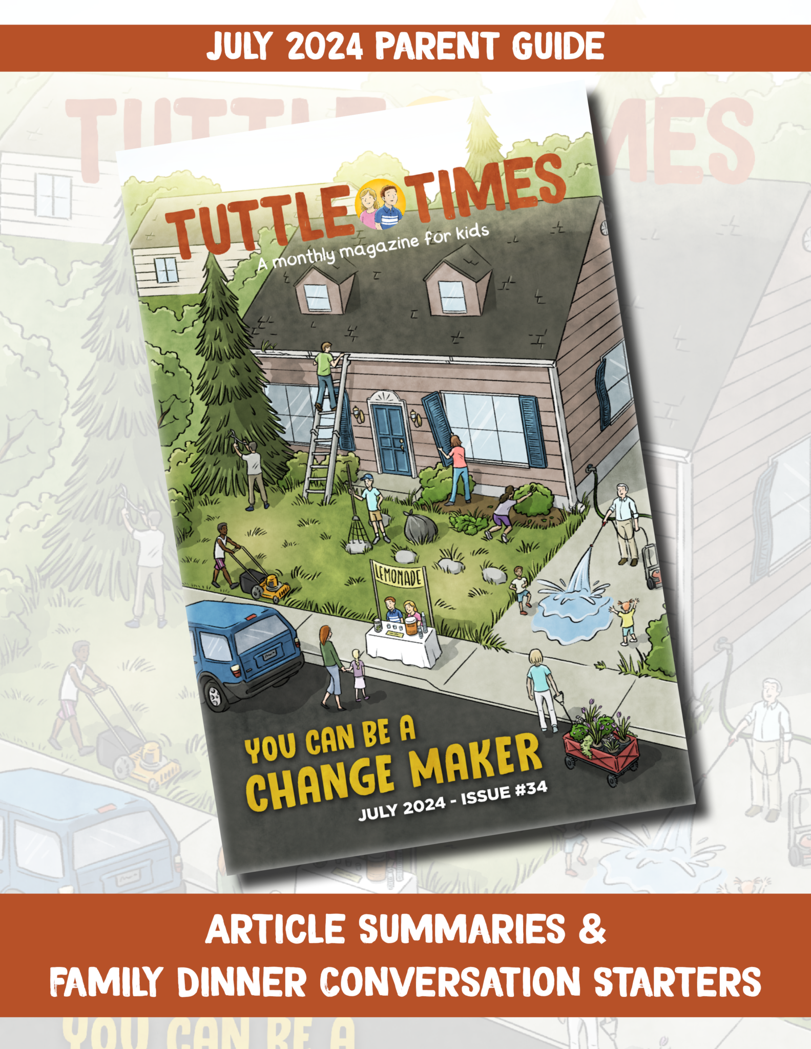 Tuttle Times - Issue 34 - July 2024 Resources - The Tuttle Twins